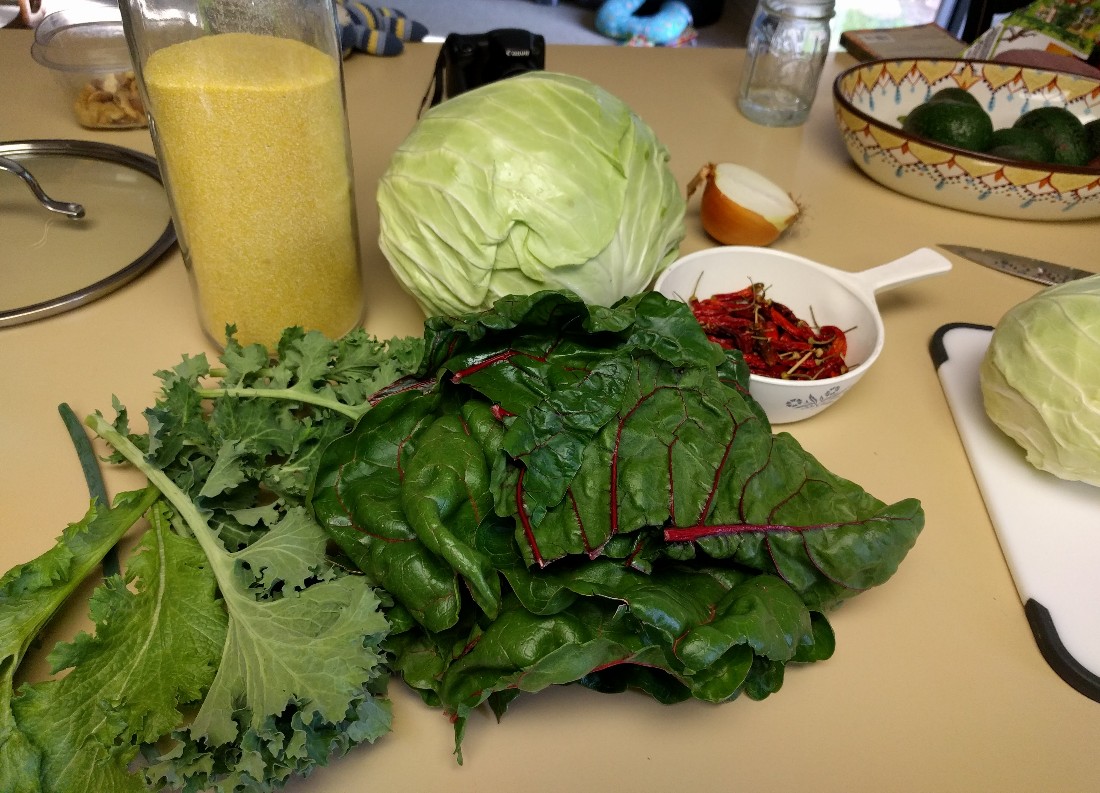 Growing greens in Southern California - Greg Alder's Yard Posts ...
